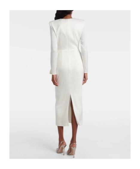 Alex Perry Bow-detail Crepe Satin Gown