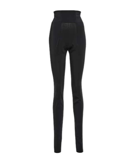 NENSI DOJAKA Crêpe High-rise Skinny Pants - Black