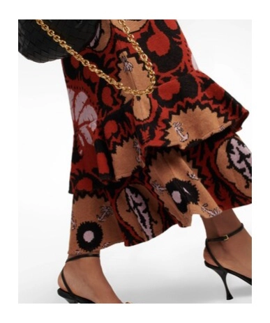 Johanna Ortiz Artful Dream Cotton Midi Dress