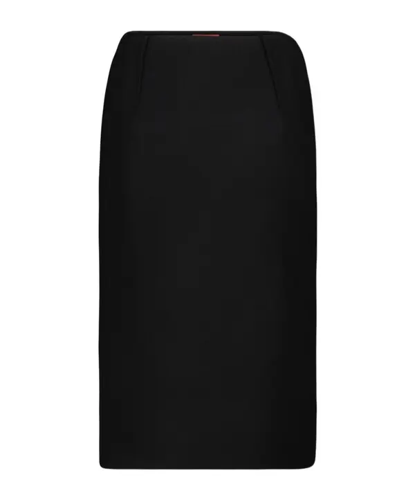 Altuzarra Lester Stretch-wool Pencil Skirt - Black