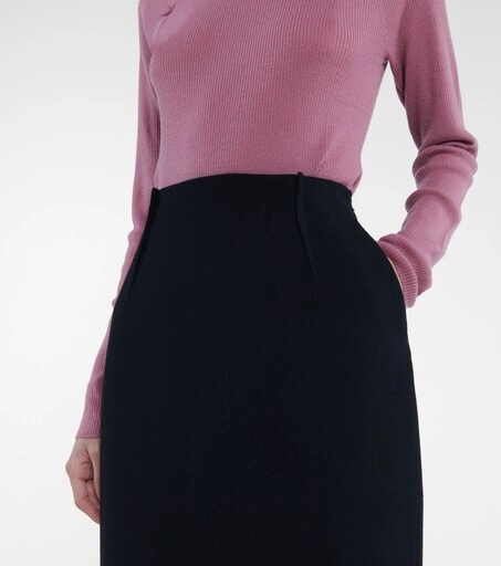 Altuzarra Lester Stretch-wool Pencil Skirt