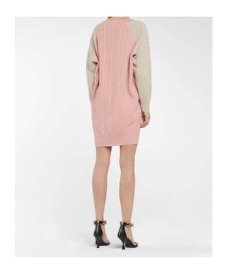 Stella McCartney Lace-trimmed Wool Minidress