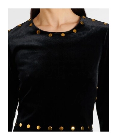 Dodo Bar Or Ska Velvet Minidress