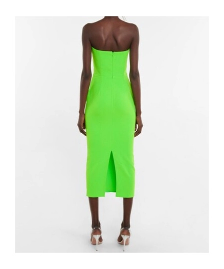 Alex Perry Hale Cutout Crepe Midi Dress