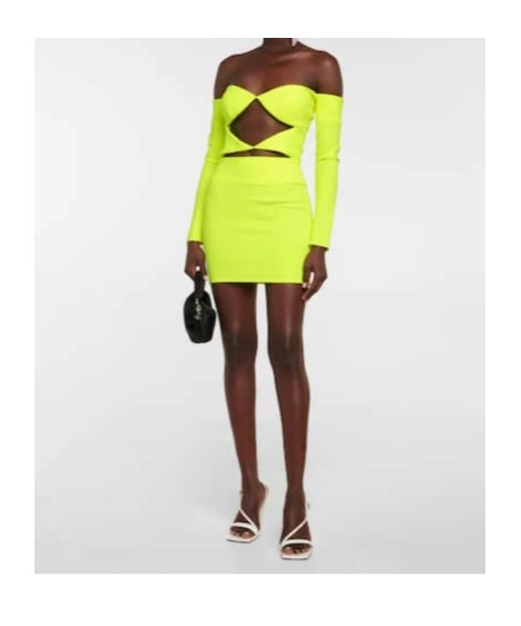 Alex Perry Hadley Lace Mini Dress