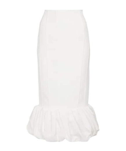 Maticevski Vindicate Crêpe Midi Skirt