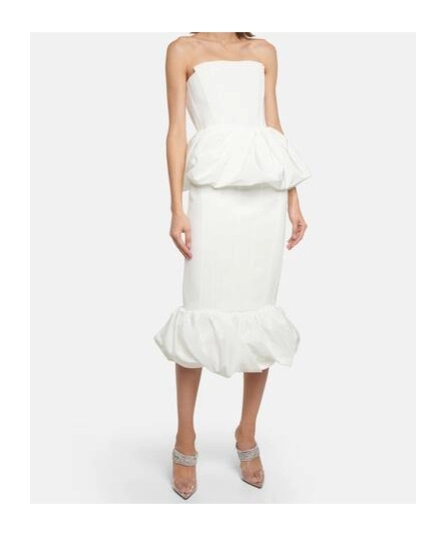 Maticevski Vindicate Crêpe Midi Skirt