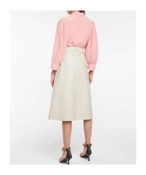 Stella McCartney Faux Leather Midi Skirt