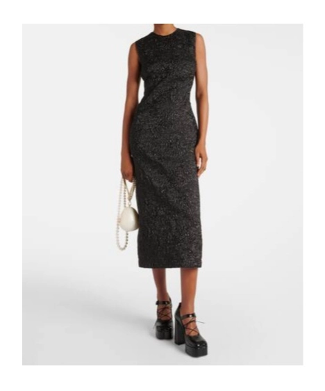Simone Rocha Cloqué Midi Dress