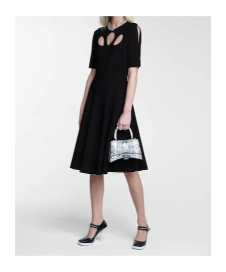 Stella McCartney Cutout Knit Midi Dress