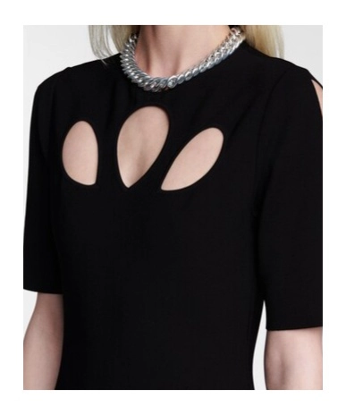 Stella McCartney Cutout Knit Midi Dress