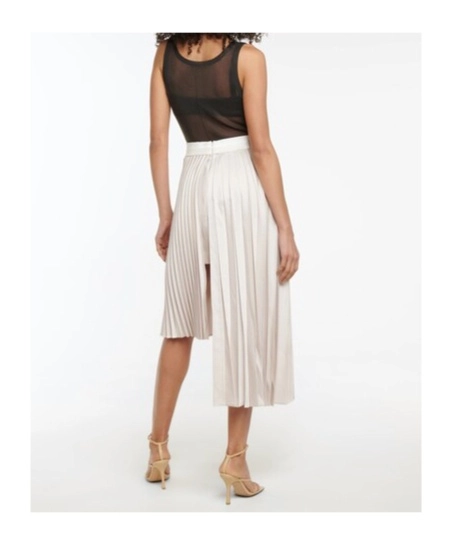 PETER DO Pleated Asymmetric Midi Skirt