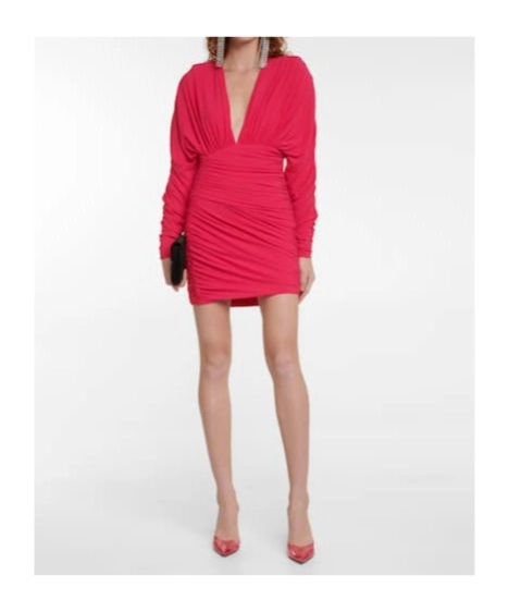 Alexandre Vauthier Ruched Minidress