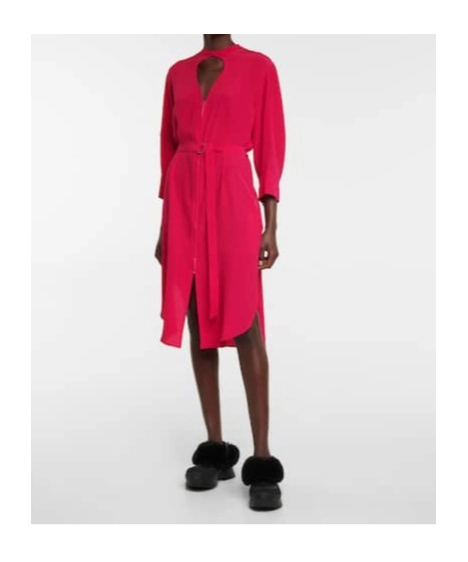 Stella McCartney Silk Midi Dress
