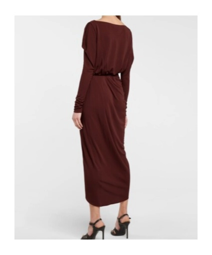 Altuzarra Shoshana Cowl Neck Midi Dress