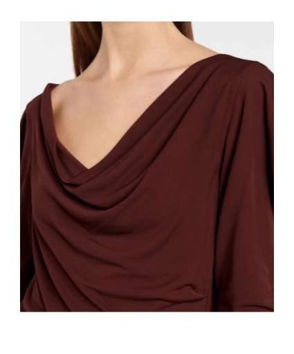 Altuzarra Shoshana Cowl Neck Midi Dress
