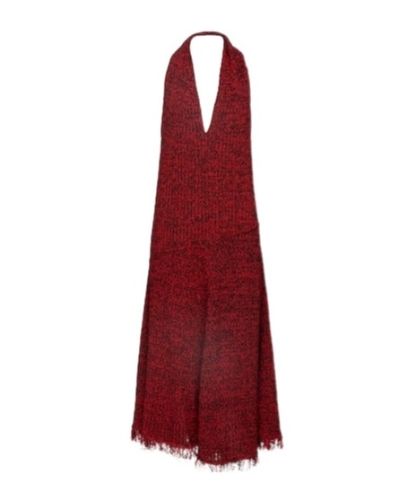 Proenza Schouler Crocheted Halterneck Midi Dress