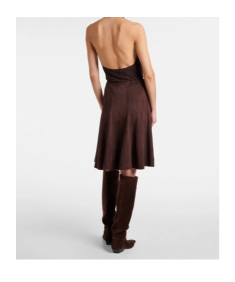 Stouls Rosalba Suede Midi Skirt