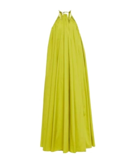 Oscar De La Renta Strappy Dress - Yellow