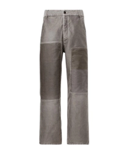 Visvim Pastoral Striped Cotton Wide-leg Pants - Gray