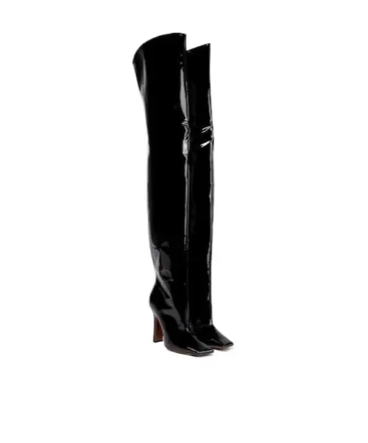 Vetements Boomerang Over-the-knee Boots