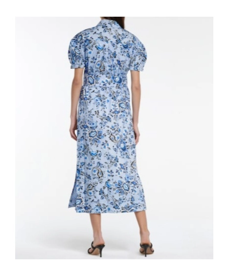 Erdem Frederick Cotton Poplin Midi Dress