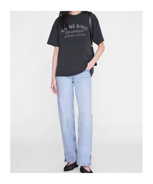 ANINE BING Short-sleeve Graphic T-shirt