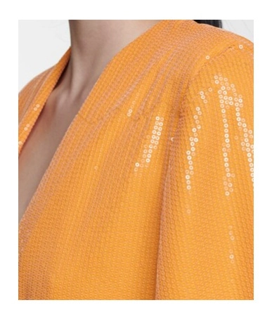 Halpern Sequined Minidress