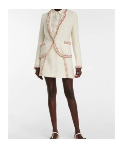 Giambattista Valli Tweed Wool-blend Miniskirt