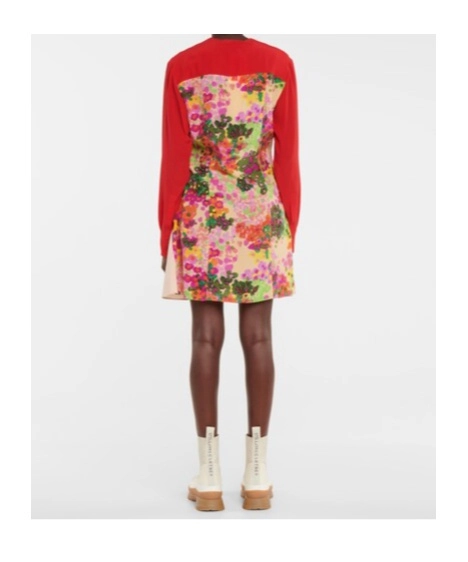 Stella McCartney Printed Silk Minidress