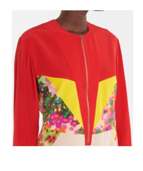 Stella McCartney Printed Silk Minidress