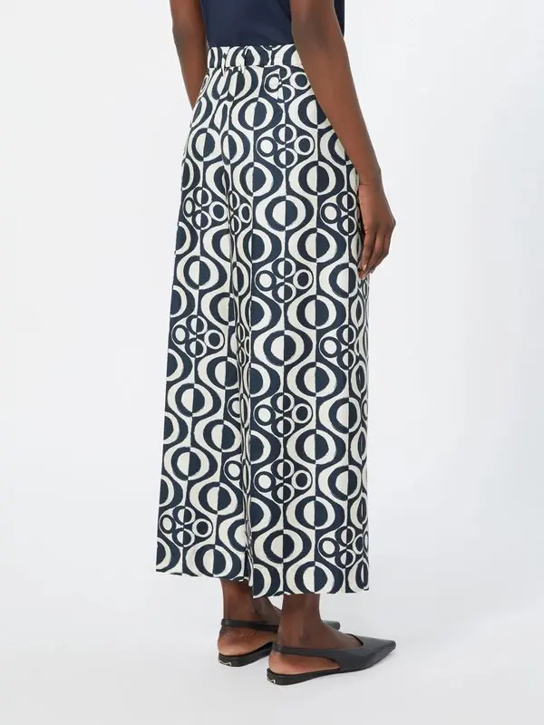 Max Mara Patterned Casual Pants