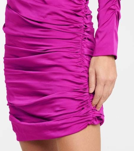 Stella McCartney Ruched Mini Dress - Pink