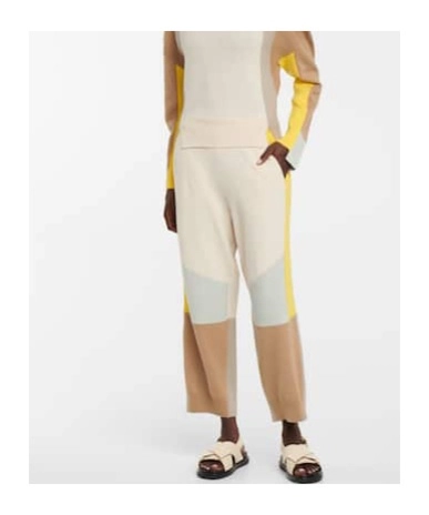 Stella McCartney Wool High-rise Straight Pants