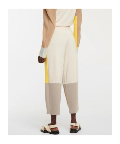 Stella McCartney Wool High-rise Straight Pants