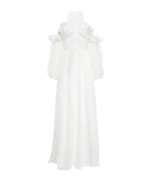 Giambattista Valli Off-the-shoulder Silk Gown