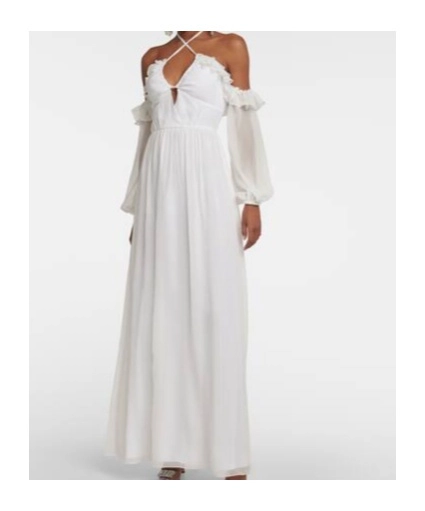 Giambattista Valli Off-the-shoulder Silk Gown