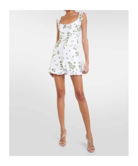 Giambattista Valli Embroidered Bouclé Minidress