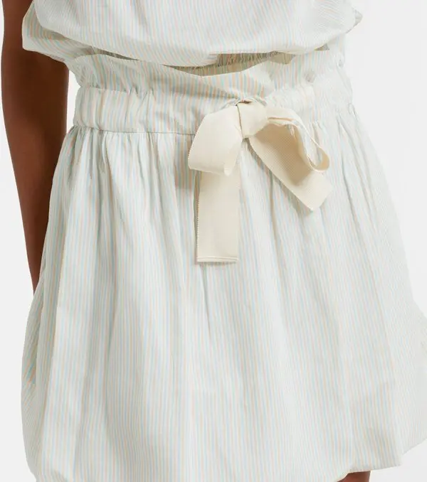 PATOU Striped Miniskirt