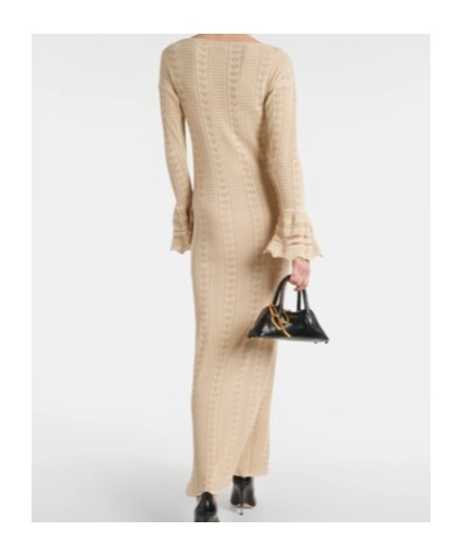 Blumarine Crochet Maxi Dress
