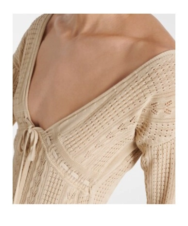 Blumarine Crochet Maxi Dress
