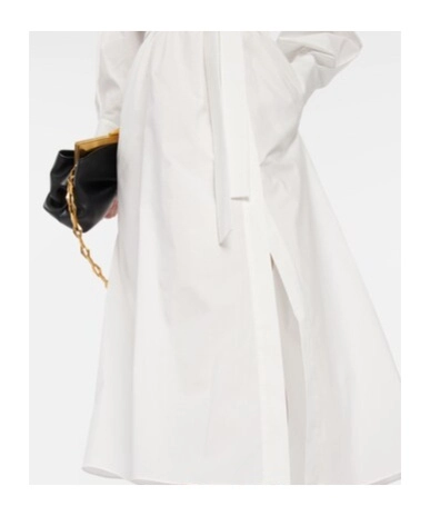 Altuzarra Lyddy Cotton-blend Wrap Midi Dress