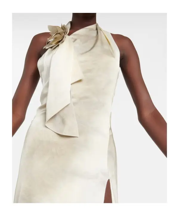 Coperni Floral Asymmetric Dress Skirt