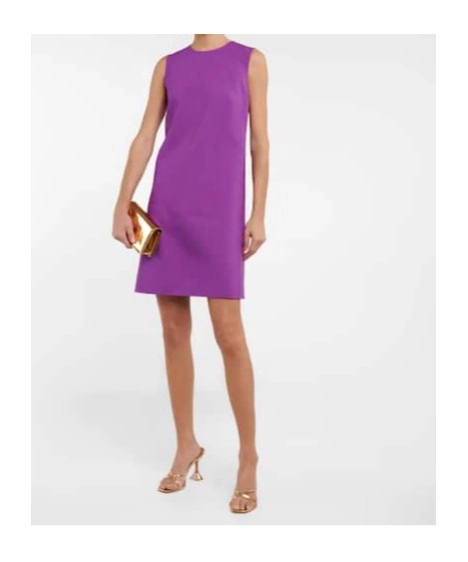 Oscar De La Renta Wool-blend Minidress