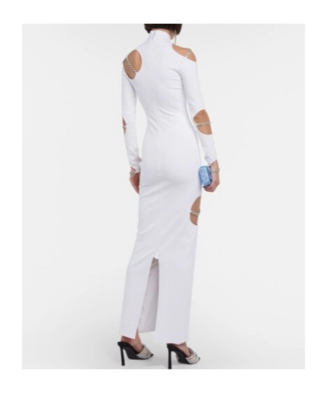 CHRISTOPHER KANE Embellished Cutout Maxi Dress