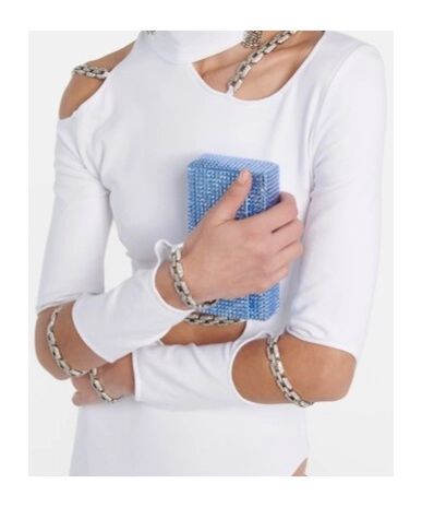 CHRISTOPHER KANE Embellished Cutout Maxi Dress