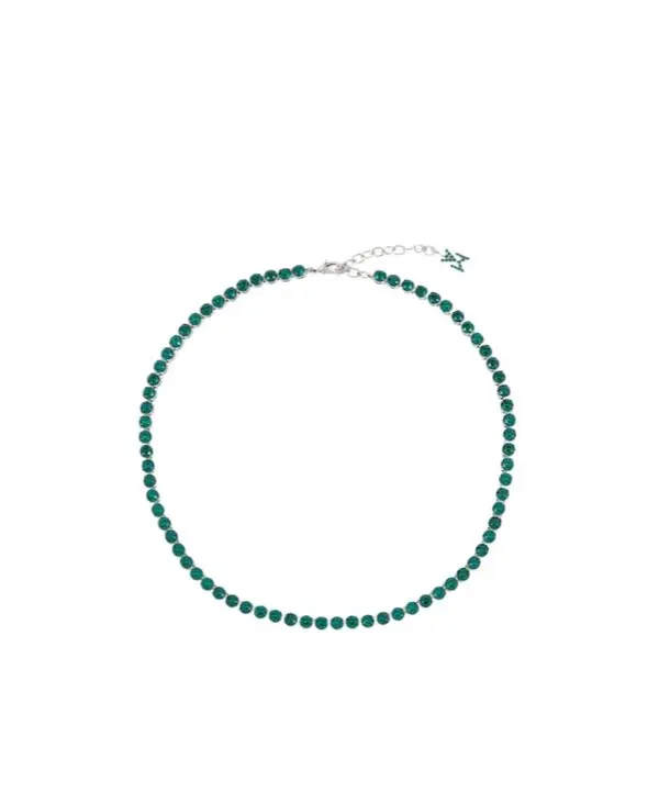 Amina Muaddi Crystal Necklace