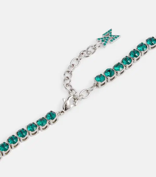 Amina Muaddi Crystal Necklace