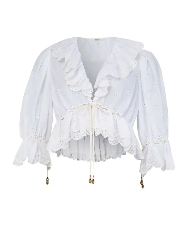 Chloé V-neck Top