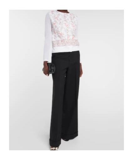 Giambattista Valli Embroidered Long Sleeve Cardigan